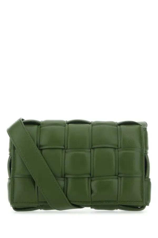 Bottega Veneta Woven Leather Shoulder Bag - Multicolor