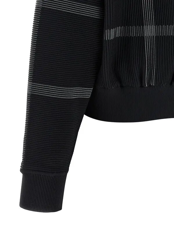 Issey Miyake Ribbed Knit Sweater