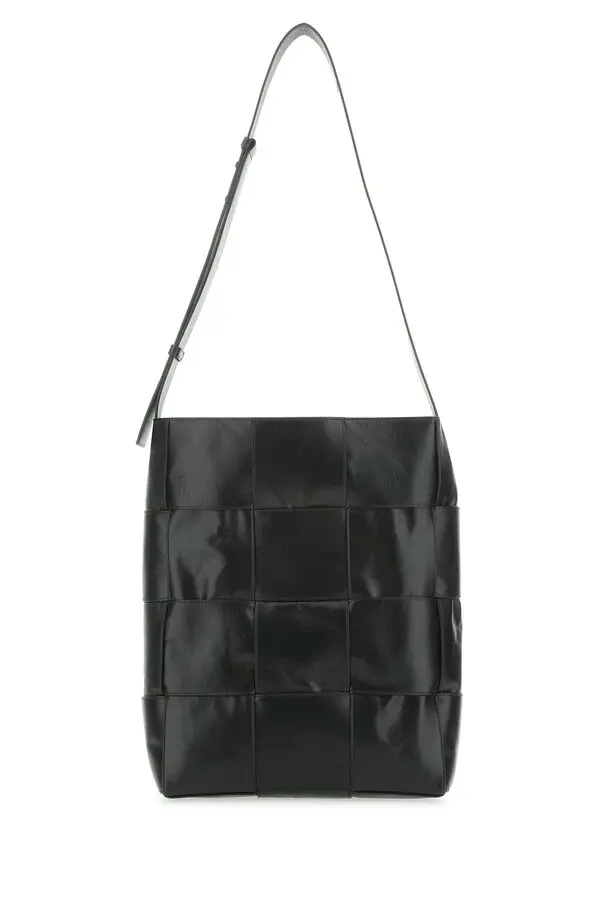 Bottega Veneta Woven Leather Shoulder Bag - Multicolor