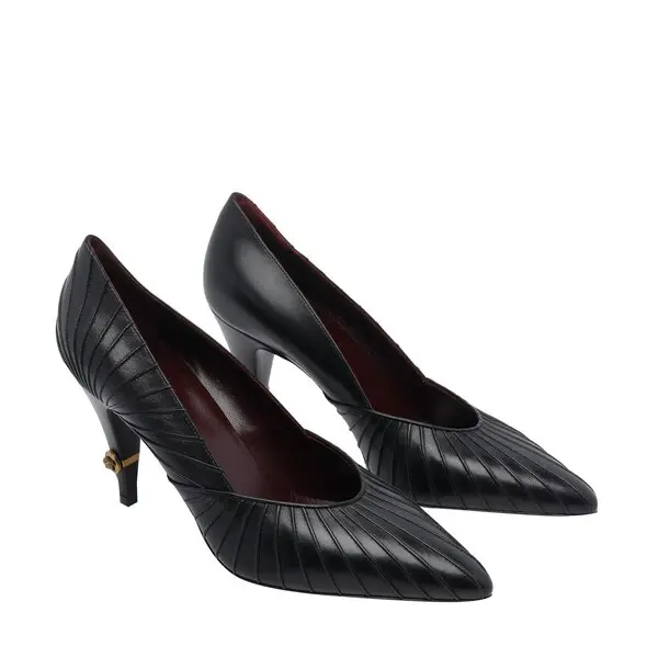 Versace Decollete Pumps - Black