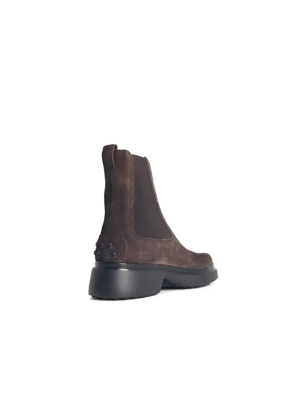TOD'S Suede Chelsea Boots