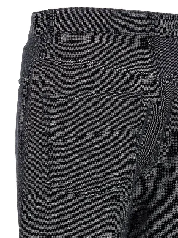 Fendi Ff Selleria Jeans - Gray