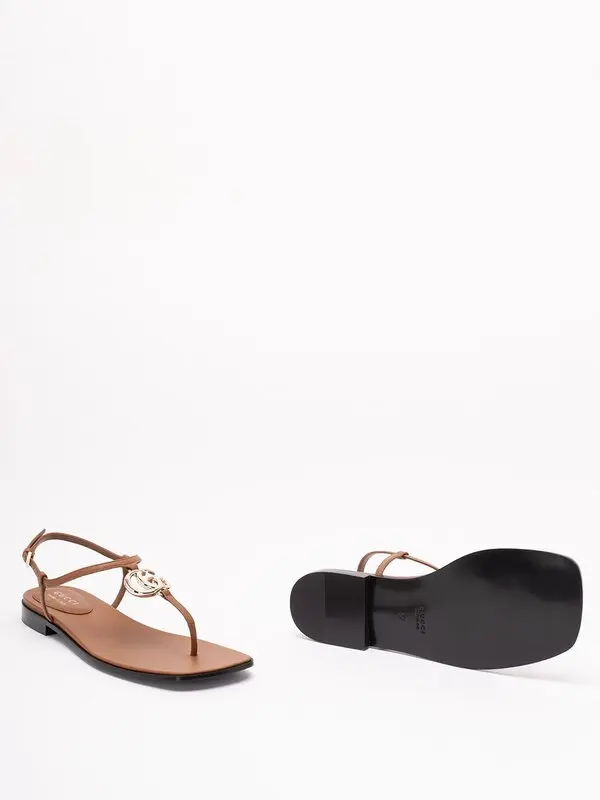 Gucci Marmont Thong Sandals - Multicolor