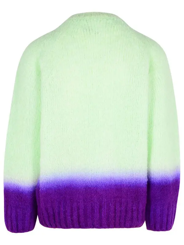 Sacai Alpaca Blend Sweater - Green