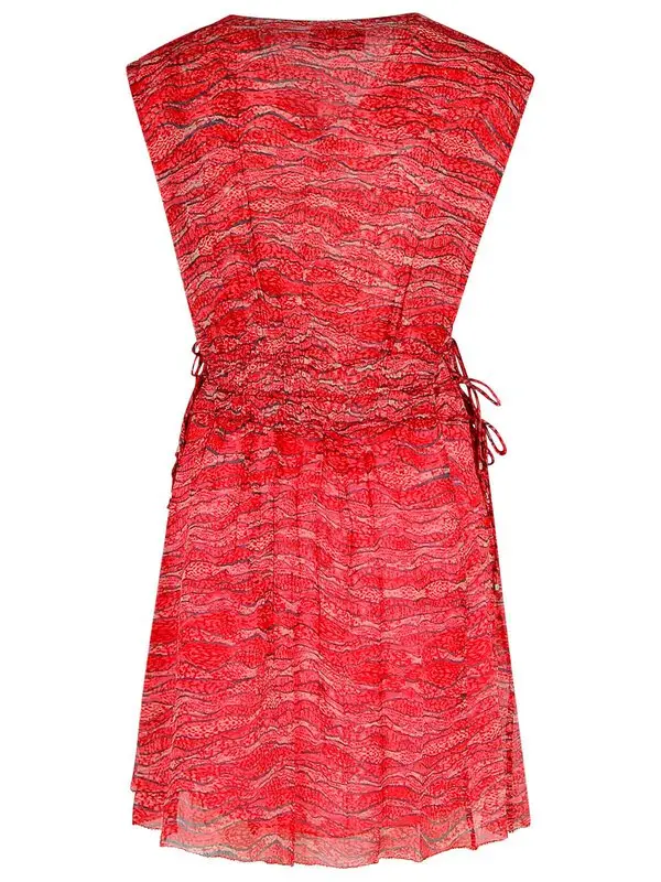 Isabel Marant Étoile Anawa Viscose Dress - Red