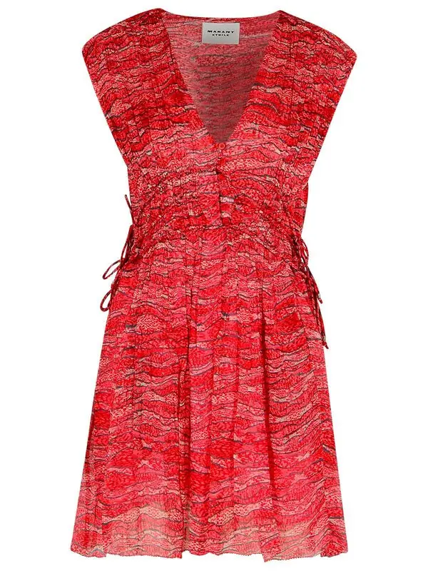 Isabel Marant Étoile Anawa Viscose Dress - Red