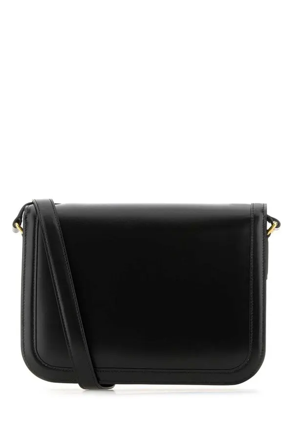 Valentino Garavani Leather Shoulder Bag - Black