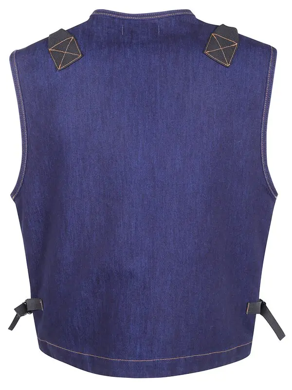 Stone Island Sleeveless Denim Vest