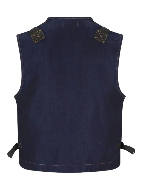 Stone Island Sleeveless Denim Vest