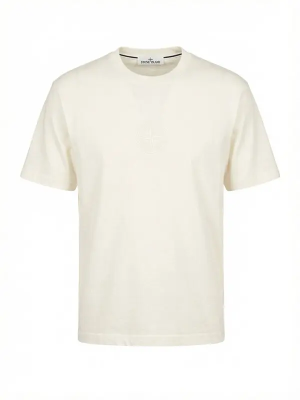 Stone Island Camo Compass` Print T-shirt