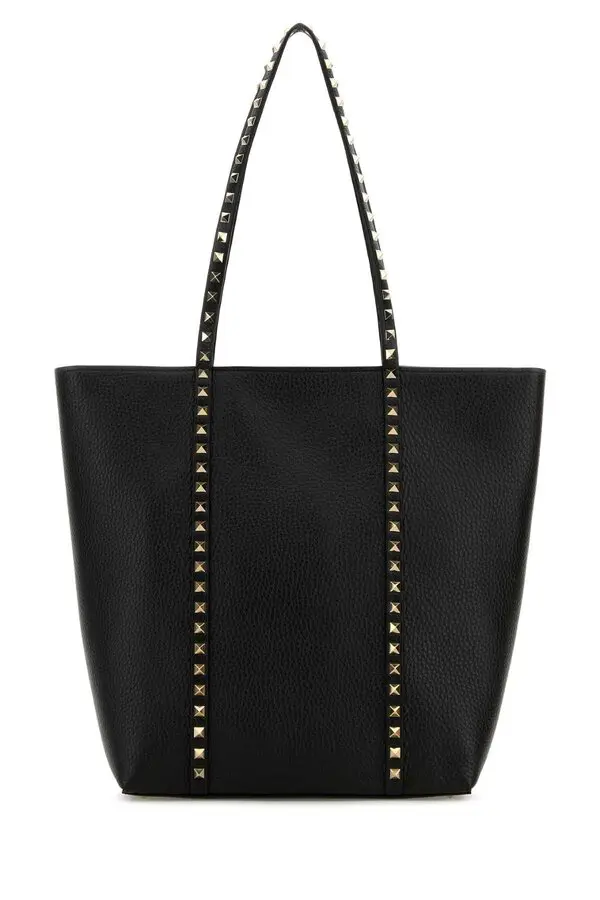 Valentino Garavani Rockstud Shopping Bag - Black