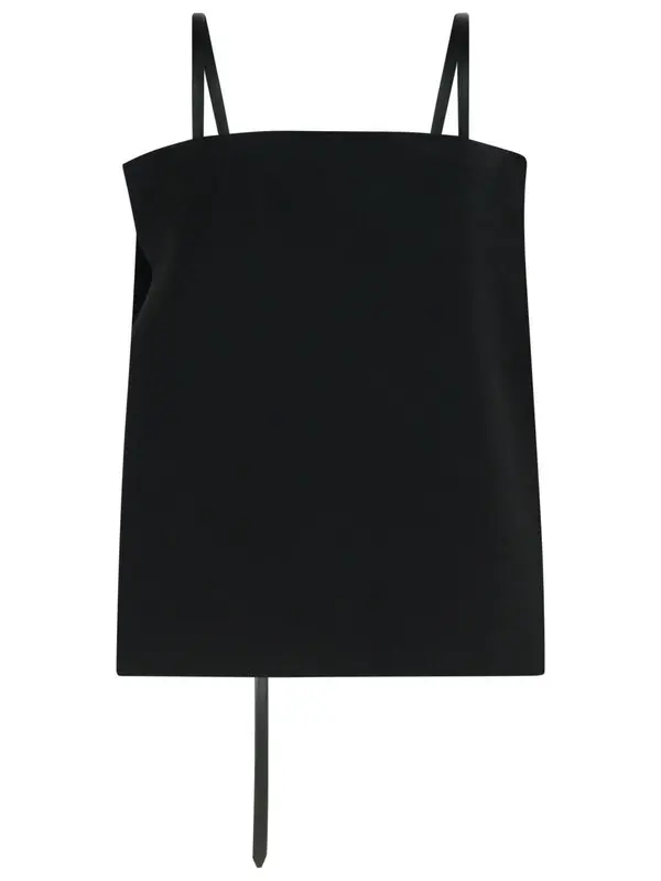 Sportmax Viscose Skirt - Black