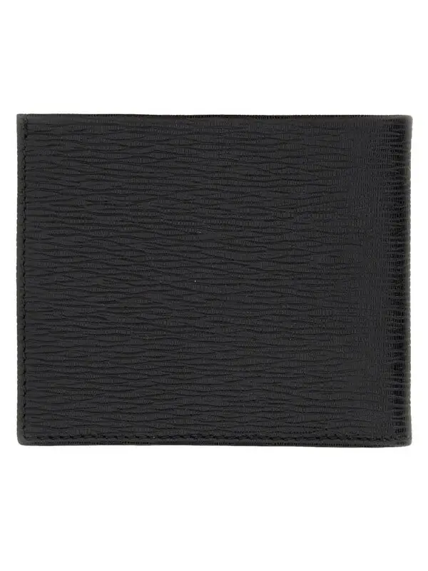 FERRAGAMO Gancini Wallet - Black