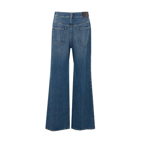 Brunello Cucinelli Loose Fit Denim Pants
