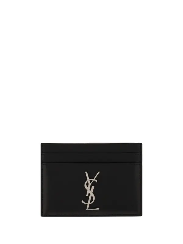 Saint Laurent Leather Cardholder