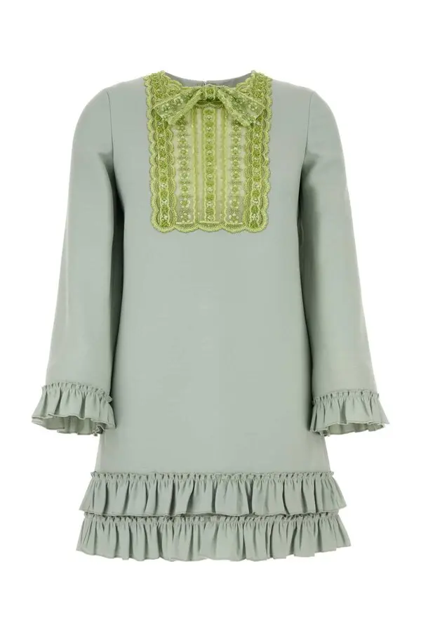 Valentino Garavani Wool Blend Mini Dress