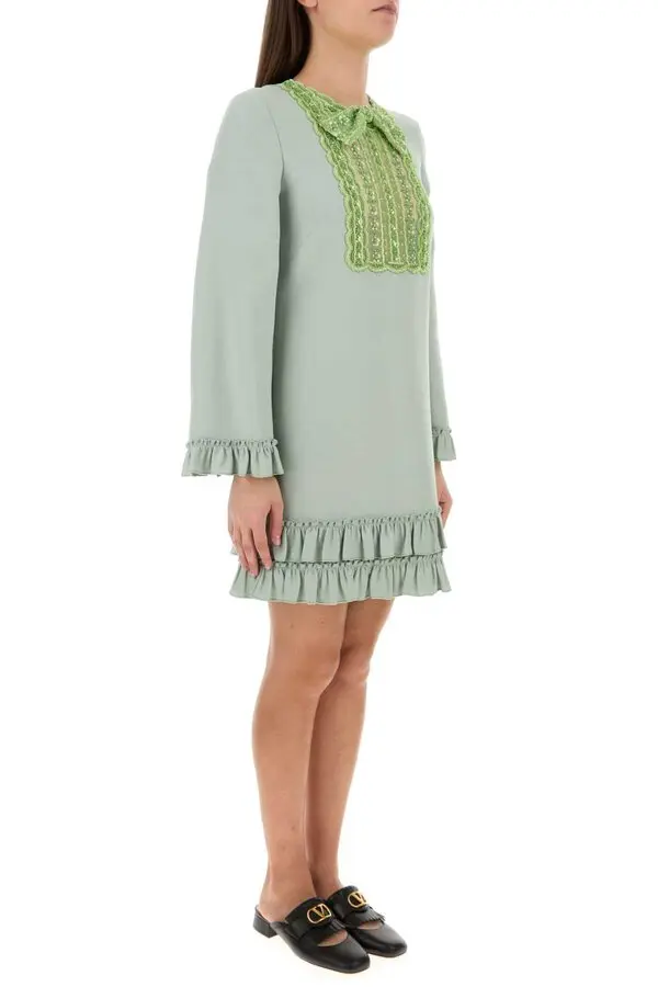 Valentino Garavani Wool Blend Mini Dress