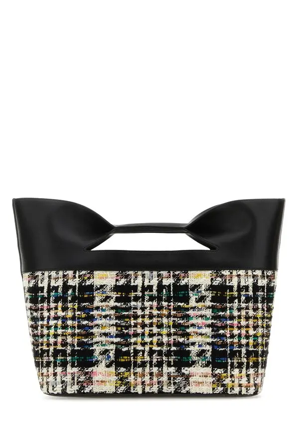 Alexander McQueen Leather And Patterned Tote Bag