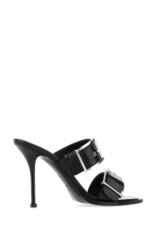 Alexander McQueen Buckled Heeled Sandals - Multicolor