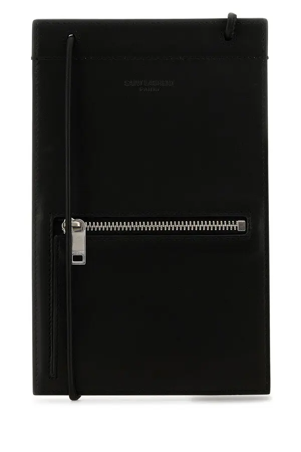 Saint Laurent Zip Detail Flat Pouch - Multicolor