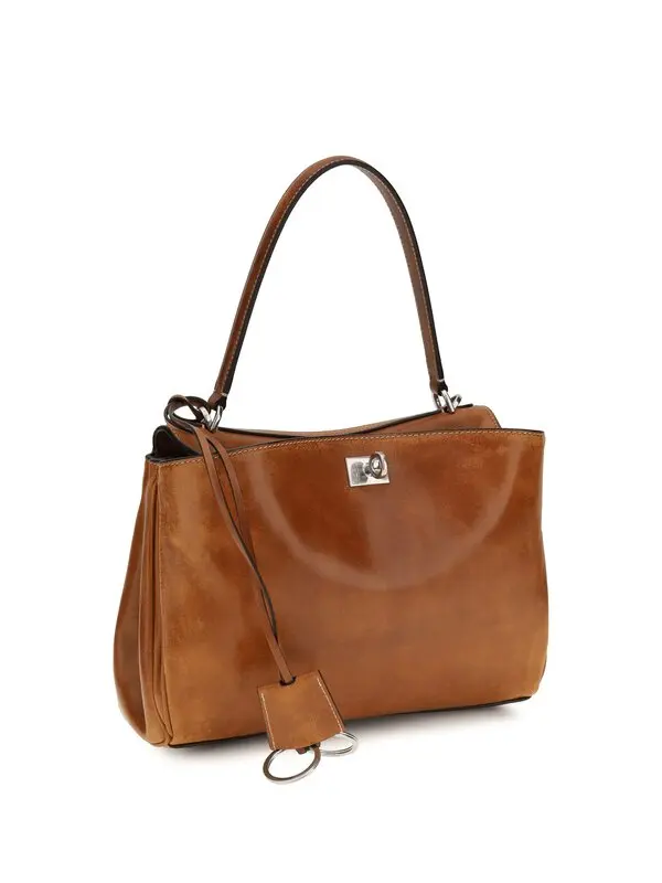 Balenciaga Small Rodeo Handbag - Brown