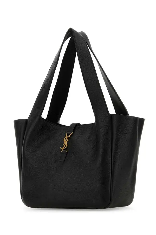 Saint Laurent Le 5 À 7 Bea Shopping Bag - Black