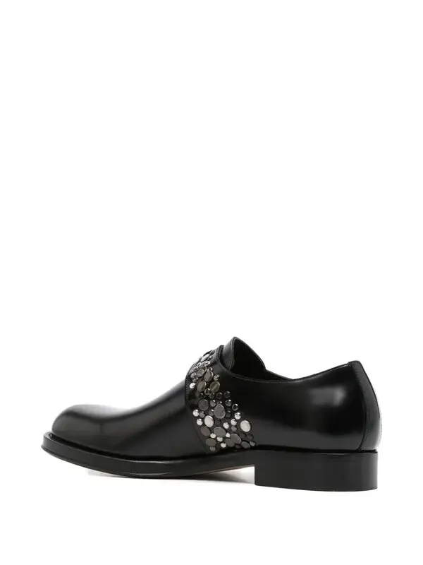 Dries Van Noten Leather Belted Loafer