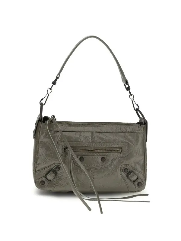 Balenciaga Le City Moto Mini Handbag - Green
