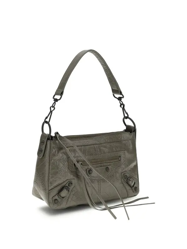 Balenciaga Le City Moto Mini Handbag - Green