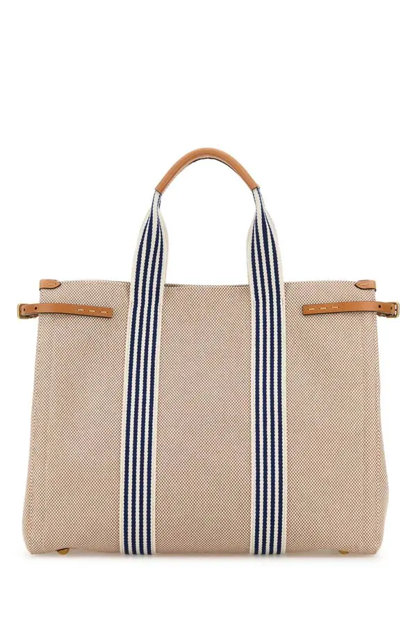 Valentino Garavani Two-tone Canvas Shopping Bag