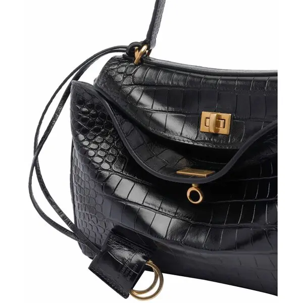 Balenciaga Small Rodeo Handbag - Black