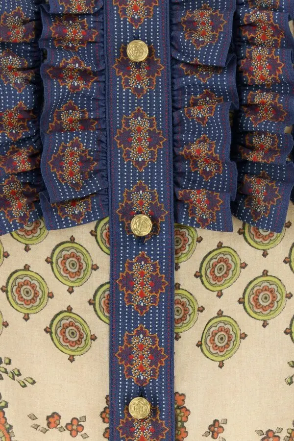 Valentino Garavani Printed Muslin Shirt