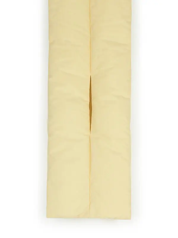JIL SANDER Ivory Polyester Scarf - Cream