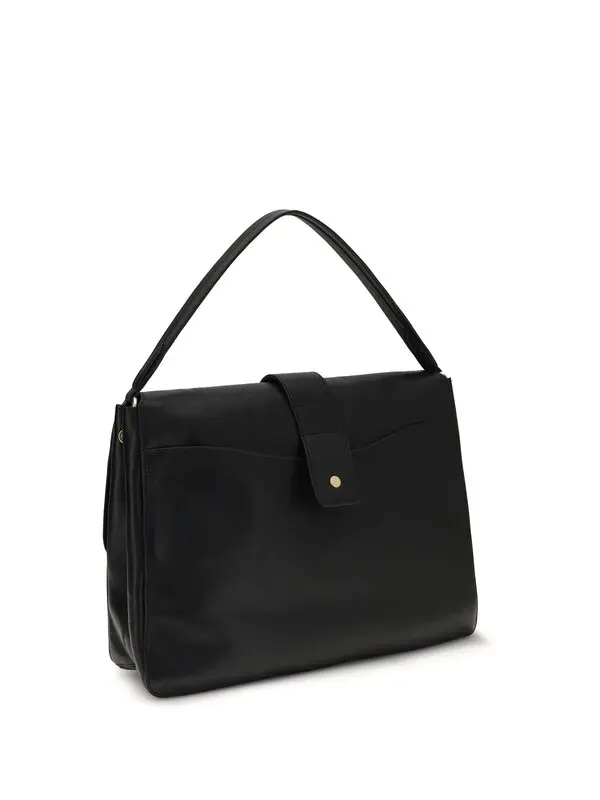 Burberry Medium Rider Handbag - Black