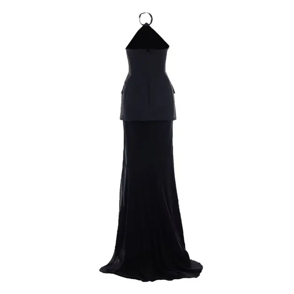Sportmax Pinne Sleeveless Halter Neck Dress