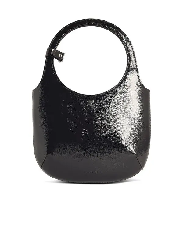 COURREGES Holy Naplack Leather Bag