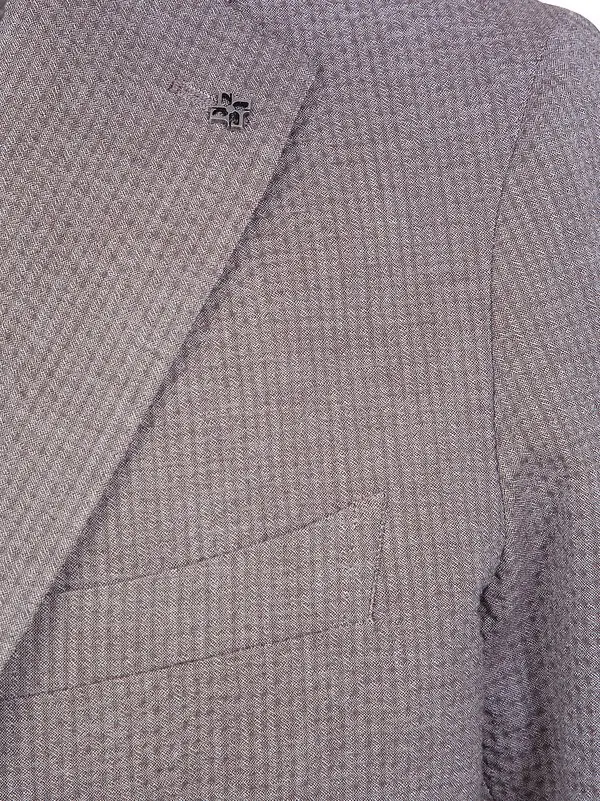 Tagliatore Montecarlo Jacket - Brown