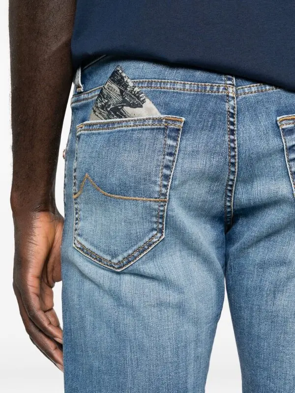 Jacob Cohen Super Slim Fit Nick Jeans - Blue