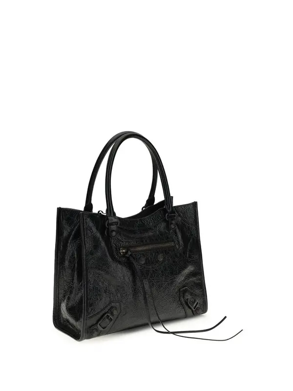 Balenciaga Le City Tote Mini Handbag - Black