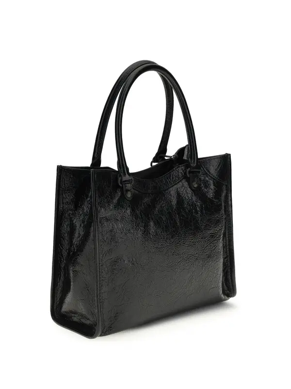 Balenciaga Le City Tote Mini Handbag - Black