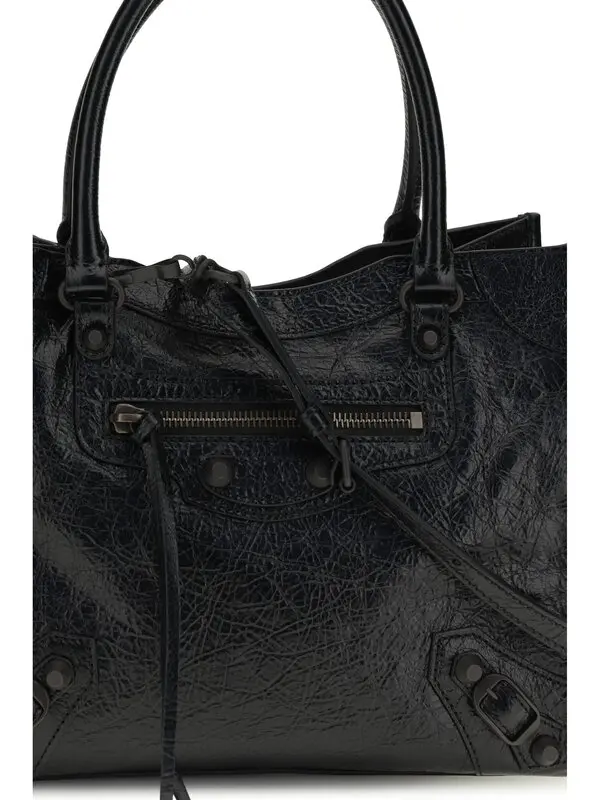 Balenciaga Le City Tote Mini Handbag - Black