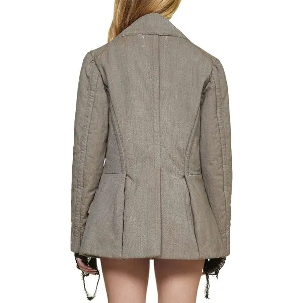MAISON MARGIELA Wool Blazer - Brown