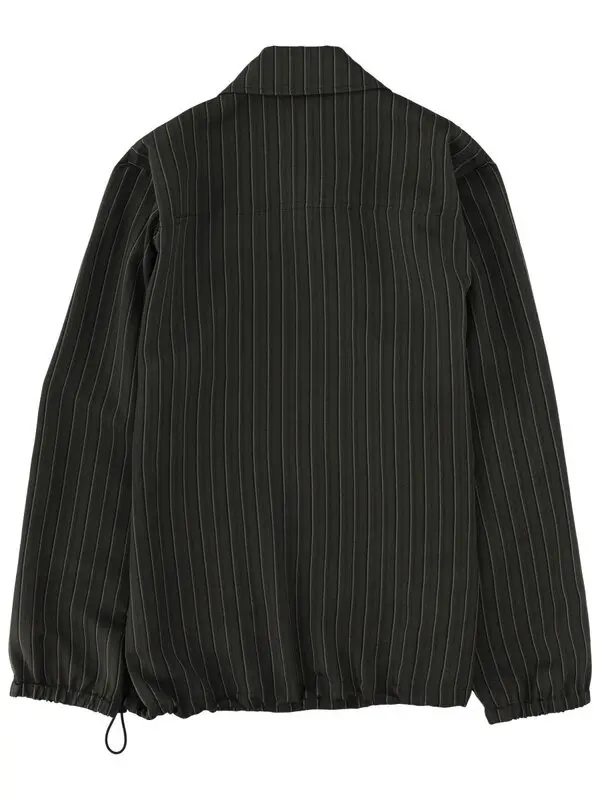 Dries Van Noten Pinstripe Viscose Jacket
