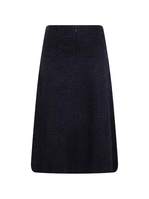 Dries Van Noten Textured Long Skirt