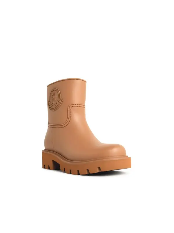 Moncler Kickstream Boots - Cream