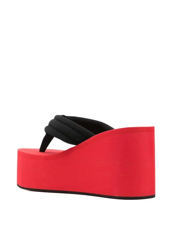 Coperni Neoprene Wedge Flip-flops