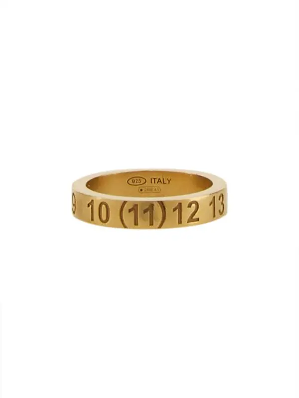 MAISON MARGIELA Logo Ring - Silver