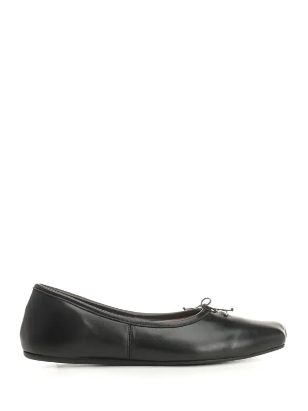 VIVIENNE WESTWOOD Rudolph Ballerina Flats With Orb Bow Detail