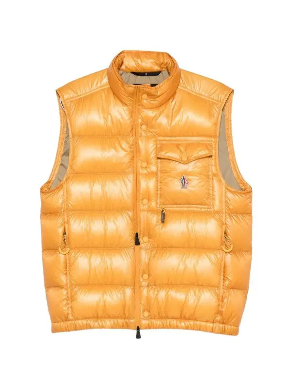 Moncler Packable Down Vest - Yellow