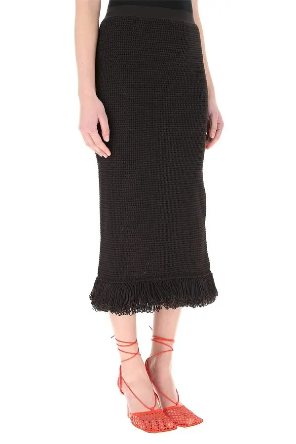 Bottega Veneta Textured Knit Skirt